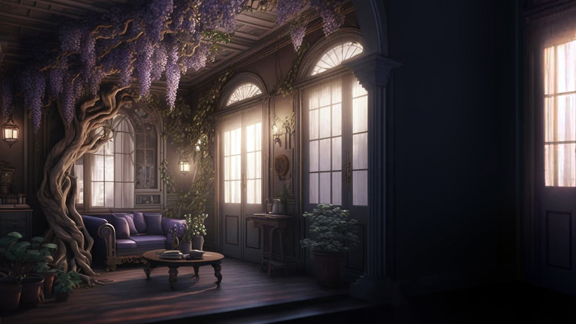 Zoom Backgrounds: Purple Edition – Leibowitz